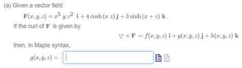 Solved A Given A Vector Field Chegg