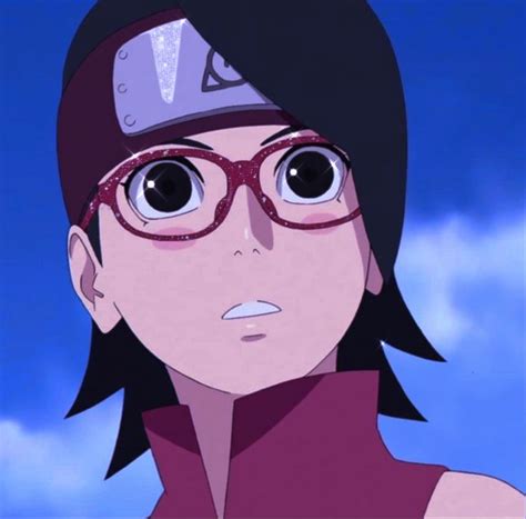 Sarada Uchiha Glitter Icon Sakura Haruno Uchiha Icon