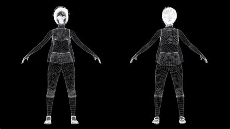 Staicy Girl 3d Model By Khaloui