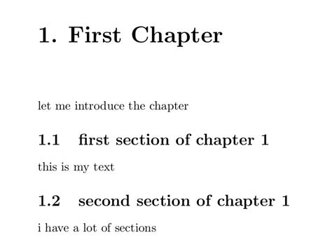Pdftex Get Back Standard Title Format With Titlesec TeX LaTeX Stack Exchange