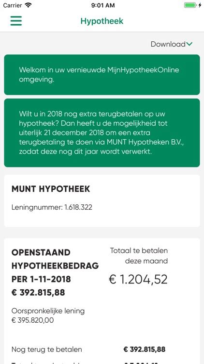 Munt Hypotheken By Munt Hypotheken