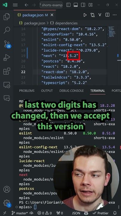 Npm Outdated Red Vs Yellow Packages Nodejs Webdevelopment Frontend