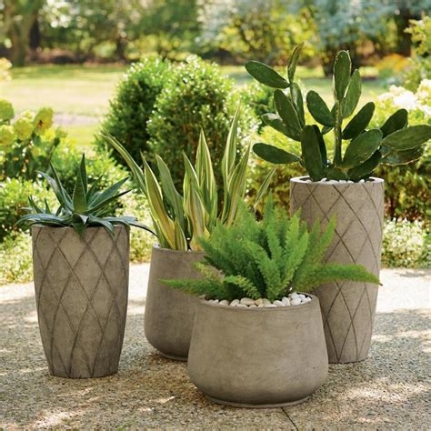 Bardini Trellis Tapered Planter Grandin Road Planter Trellis