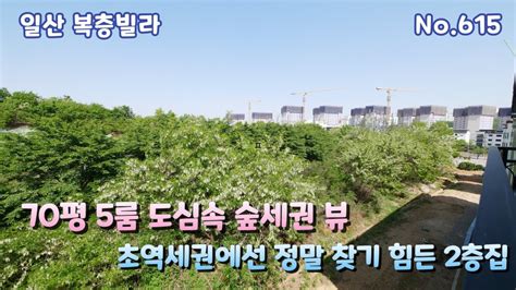 일산 복층빌라 12개동 대단지 삼성캐슬 11차 중 8가지 유일한 거실 숲세권🌳전망 And 🚊풍산역세권 70평 5룸복층 일산신축빌라 Youtube
