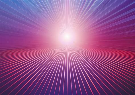 Abstract Graphic With Radiant Lines Converging Towards A Bright Center