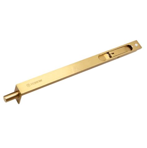 纯铜暗装插销木门天地插销防盗门双开门子母门隐藏锁扣卫生间门栓 虎窝淘