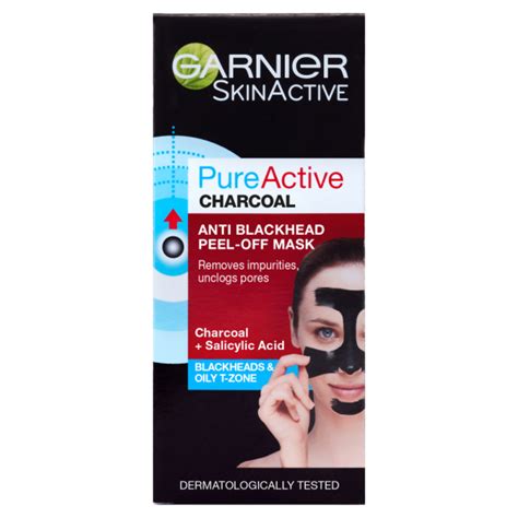 Buy Garnier Pure Active Charcoal Anti Blackhead Peel Off Mask 150ml