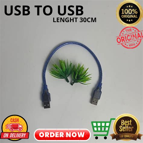 Jual Kabel Usb To Usb Cm Shopee Indonesia