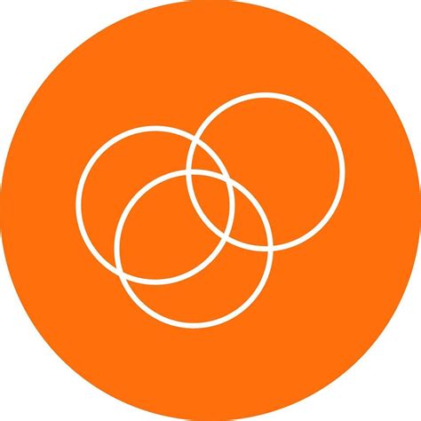Intersection Line Circle Color Icon Vector Art At Vecteezy