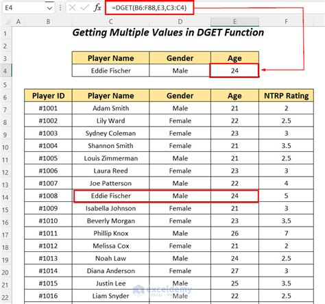 Dget Vs Vlookup In Excel 7 Differences Exceldemy