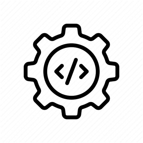 coding development management programming setting icon