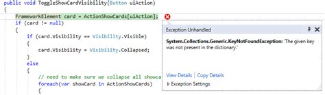 NET WPF Crash On Nested Show Cards Issue Microsoft AdaptiveCards GitHub
