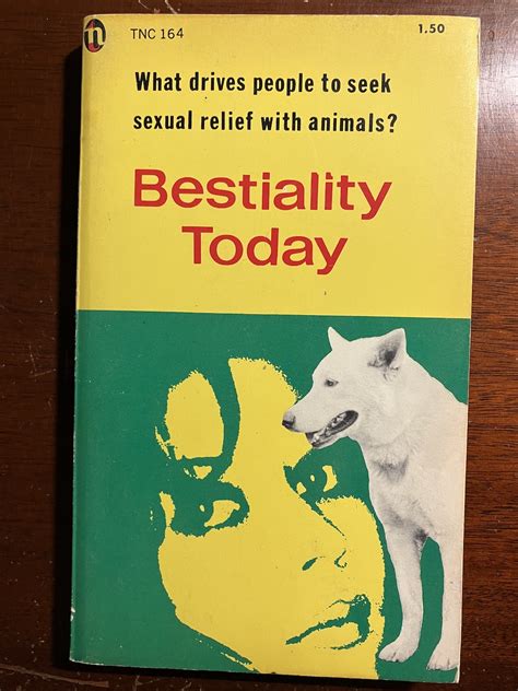 Bestiality Today By Charles Gayer Fair Soft Cover 1969 Paper Smut