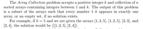 Solved The Array Collection Problem Accepts A Positive