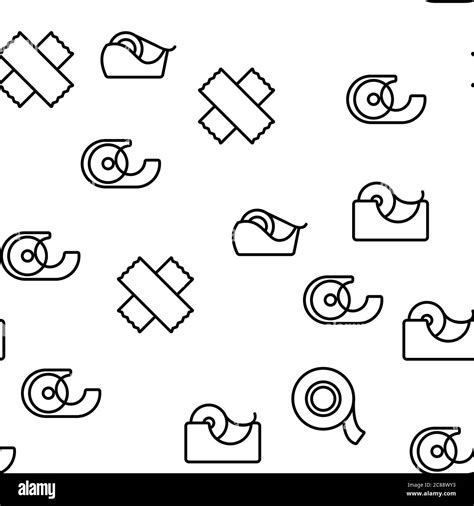 Adhesive Tape Scotch Vector Seamless Pattern Stock Vector Image And Art Adhesive Tape Scotch Vector Seamless Pattern Stock Vector Image And Art