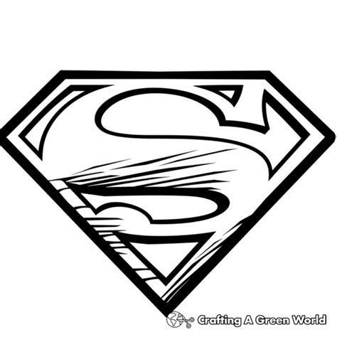 Superman Coloring Pages Free And Printable