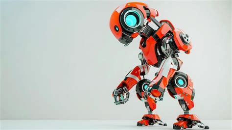 Ai Algorithmic Robot In Side View A Robot Processing Tasks Based On Advanced Algorithms