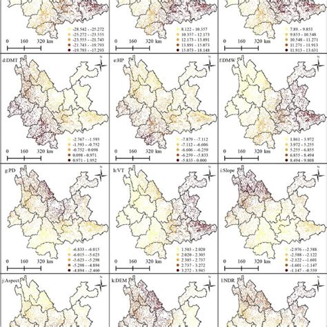 Significance Plots For Each Explanatory Variable Based On The Gwlr