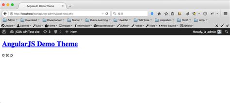 Making Wordpress Admin Bar Work With Angularjs Theme