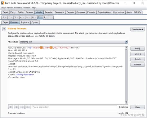 渗透测试 Sql注入之fuzz绕过wafsqlfuzz Csdn博客