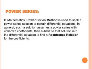 Differential Equation PPTX Physics Science