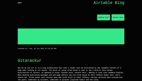 Airtable A Low Code Solution For Building Modern Apps
