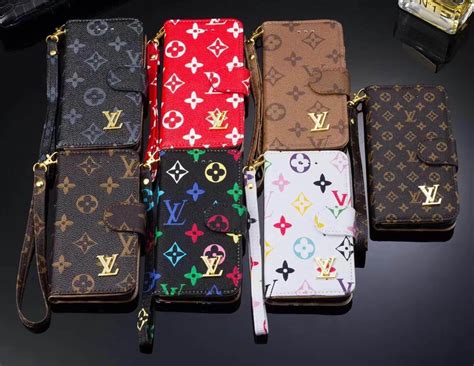 Louis Vuitton Wallet Folio Leather Case For Iphone 17 16 15 11 12 13 14