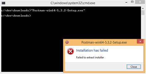 Windows Native App Fails To Install · Issue 2352 · Postmanlabspostman App Support · Github