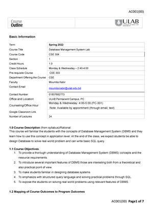 CSE304 Complex Engineering Project MK Department Of Computer Science Engineering Studocu