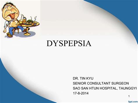 Functional Dyspepsia Gastroenterology Mma Ppt