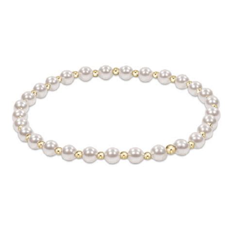 Enewton 625 Classic Grateful Pearl Pattern 4mm Bead Bracelet Smyth