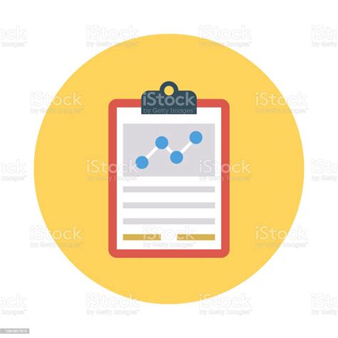 Report Analytic Sheet Stock Illustration Download Image Now