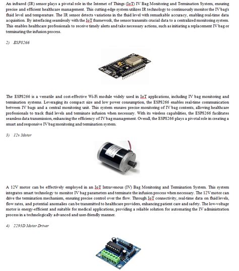 Iot Iv Bag Monitoring And Termination System