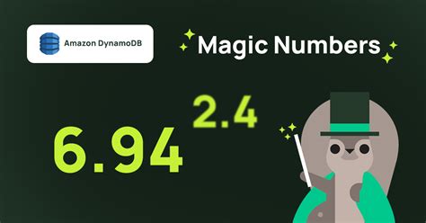 Dynamodb Magic Numbers Optimize Your Dynamodb Spend With Simple Math