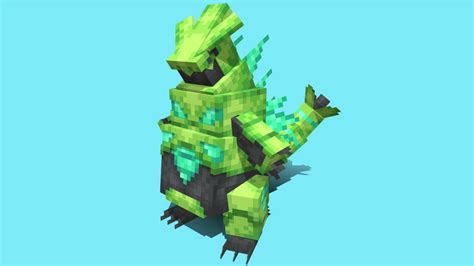 Iron Thorns Cobblemon Mythical Cobblemon 3d Model By Pixelcraft Pixelcraft Z [874f328