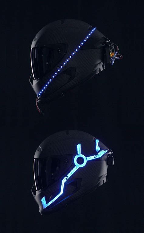 Illuminate Your Helmet With Our Tron Inspired Rgb Led Technology