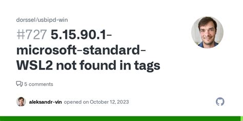 515901 Microsoft Standard Wsl2 Not Found In Tags · Issue 727
