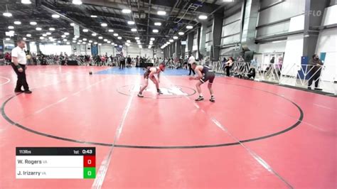 113 Lbs Consi Of 8 2 Waylon Rogers Va Vs Josiah Irizarry Va