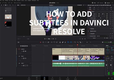 How To Add Subtitles In DaVinci Resolve 2025 Easy Way