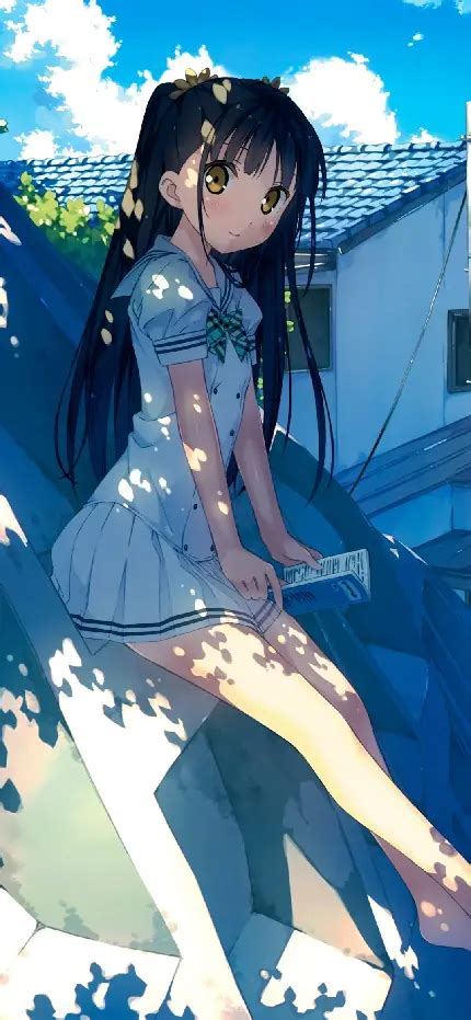 خرید تابلو دختر انیمه ای با چاپ حرفه ای و رنگ های جذاب