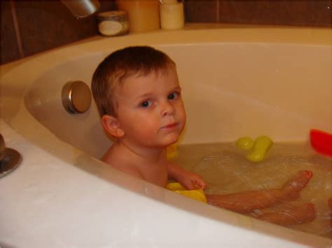 The Jacksons First Bath Together