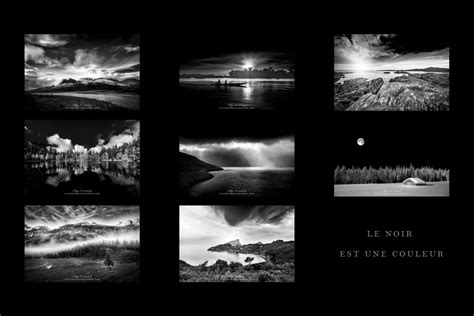 Paysages En Noir Et Blanc Le Noir Est Une Couleur Ou Pas