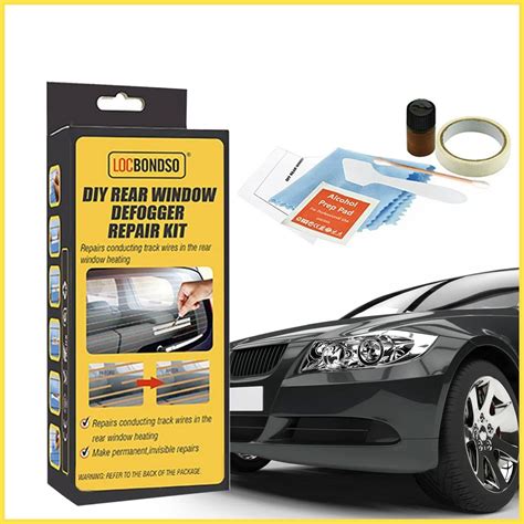 Rear Window Defogger Repair Kit Diy Quick Repair Conductive Car Rear Window Windshield Defogger
