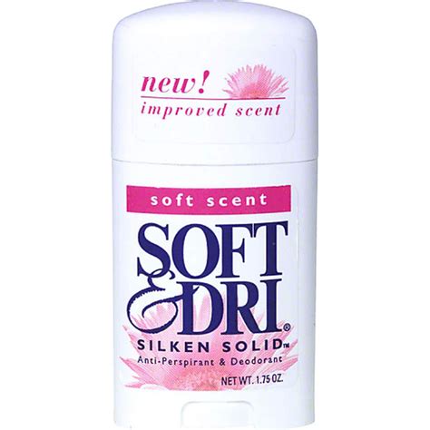Soft And Dri Anti Perspirant And Deodorant Silken Solid Soft Scent Shop