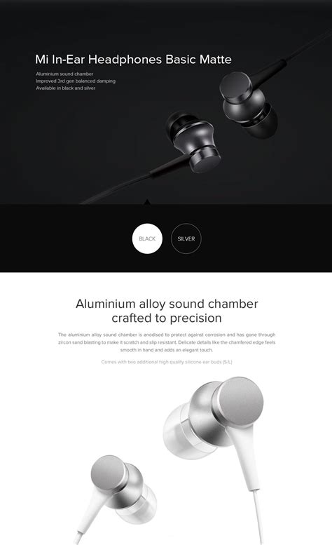 Xiaomi Mi Basic In Ear Headphones At Best Price In Bangladesh Gadstyle Bd