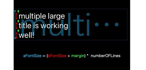 Swift How To Set Multi Line Large Title In Navigation Bar New