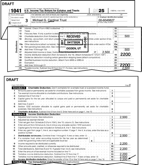 Tax Form 1040 Vs 1041 At Julia Kromer Blog