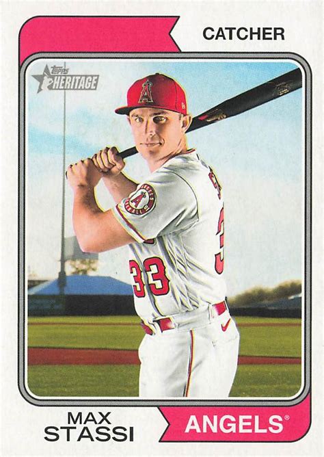 2023 Topps Heritage 115 Max Stassi Trading Card Database