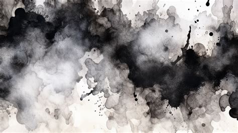 검정색 배경에 수채화 얼룩 텍스처 페인트 디자인 스플래시 디자인 검은 수채화 배경 일러스트 및 사진 무료 다운로드 Pngtree