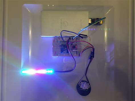 Using Bluetooth To Control A Neopixel Led Strip Iot And T